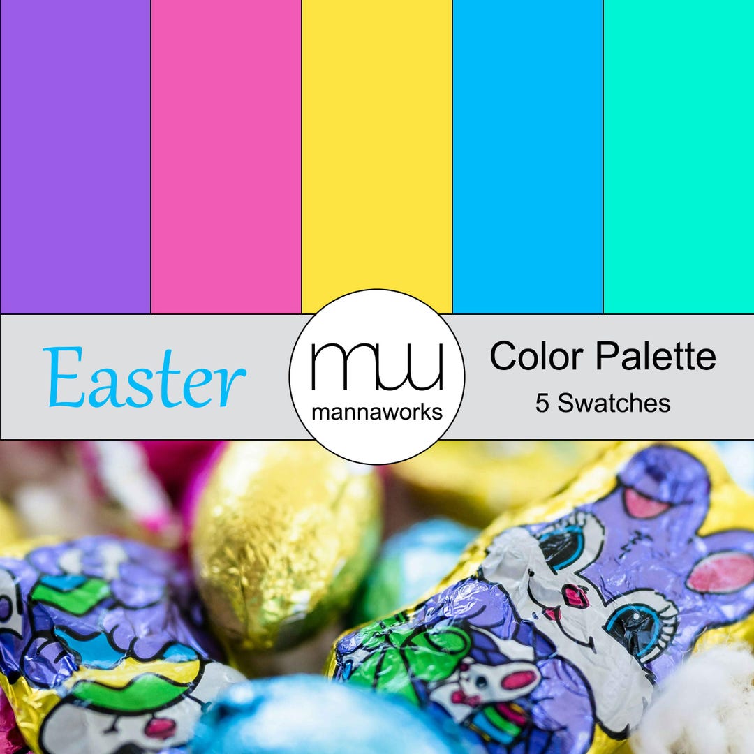 Easter Color Palette – HEX Codes for Canva, Figma and Procreate | Bold ...