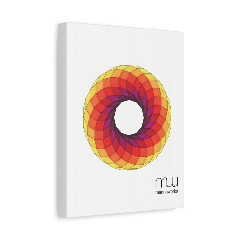 Geometric Wall Art, Sacred Geometry Wall Art, Canvas Art Print, Modern ...