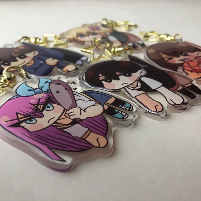 RESTOCKED OMORI Keychain Charm Real World Collection - Etsy