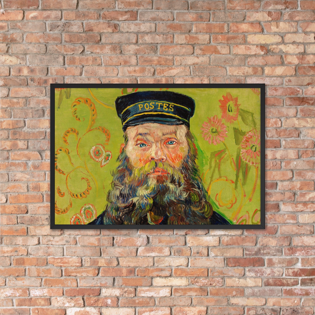 The Postman (joseph Roulin) (1888) by Vincent Van Gogh - Etsy