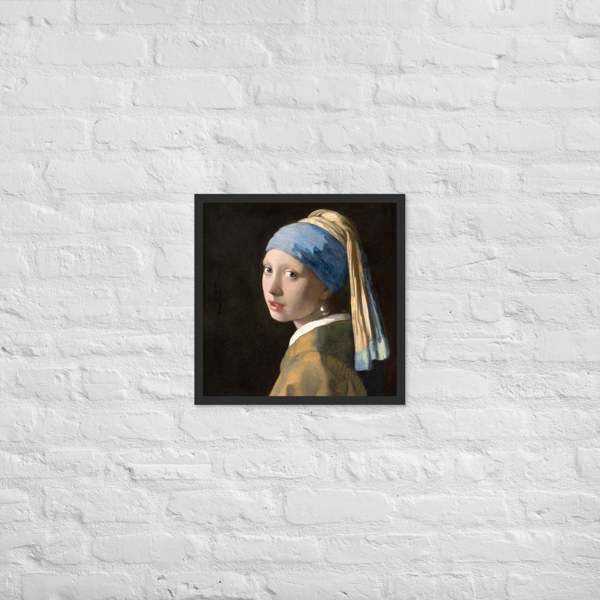 Johannes Vermeers Girl With a Pearl Earring ca. 1665 - Etsy