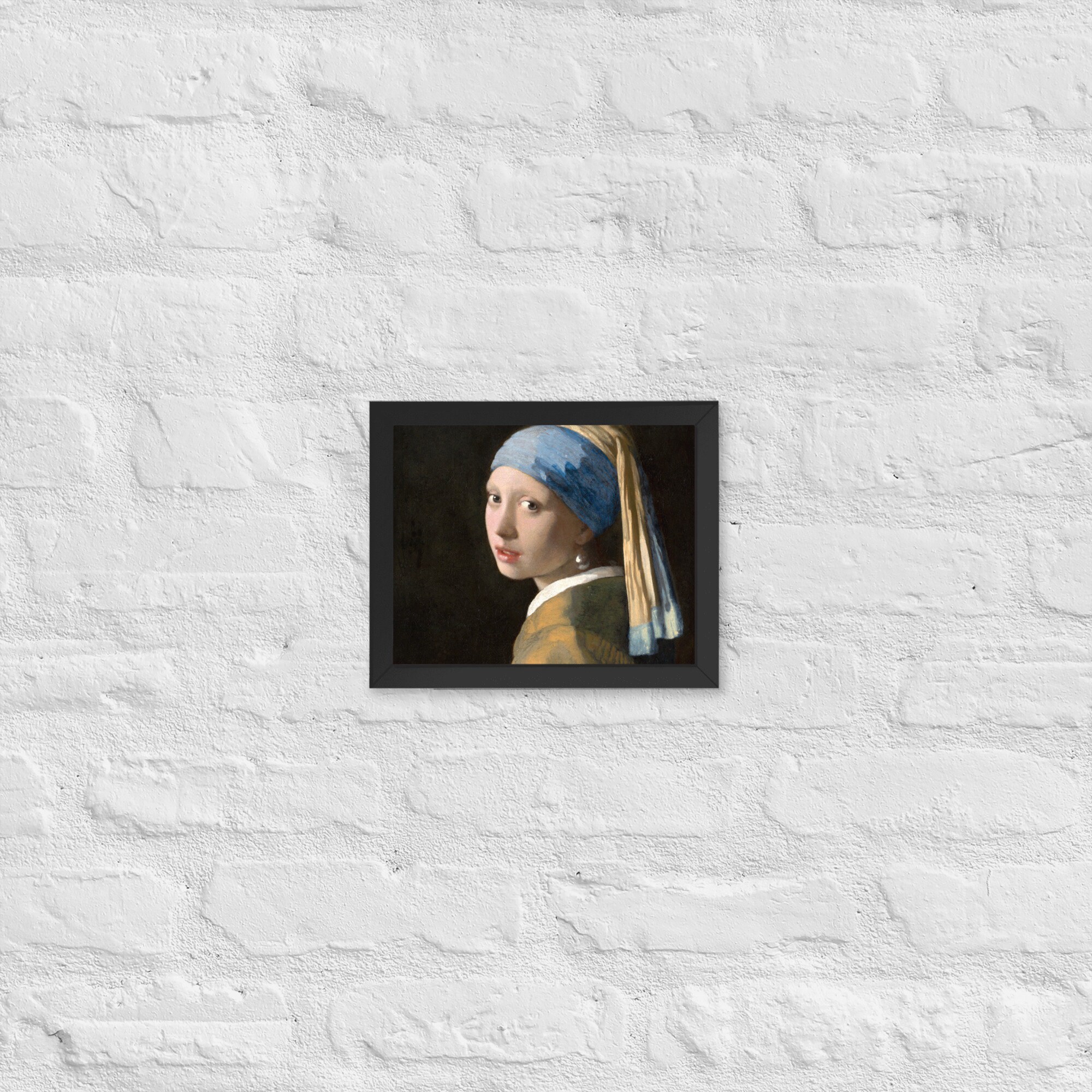 Johannes Vermeer’s Girl With a Pearl Earring (ca. 1665) - Etsy