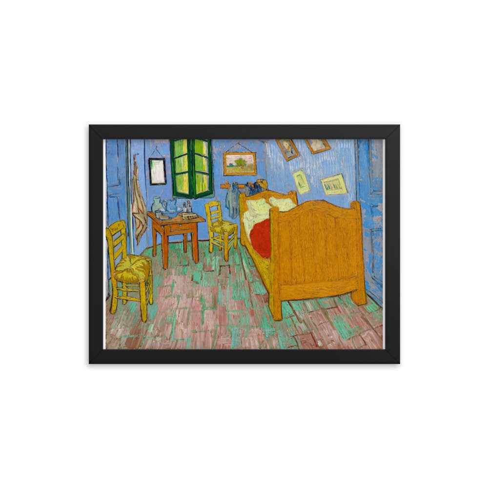 Vincent Van Gogh's the Bedroom (1889) - Etsy