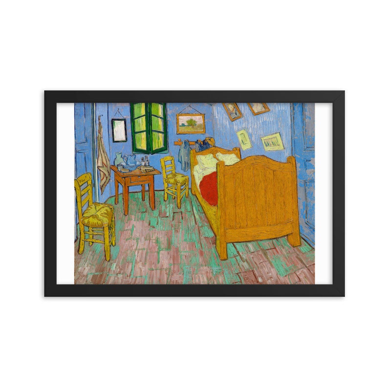 Vincent Van Gogh's the Bedroom 1889 - Etsy