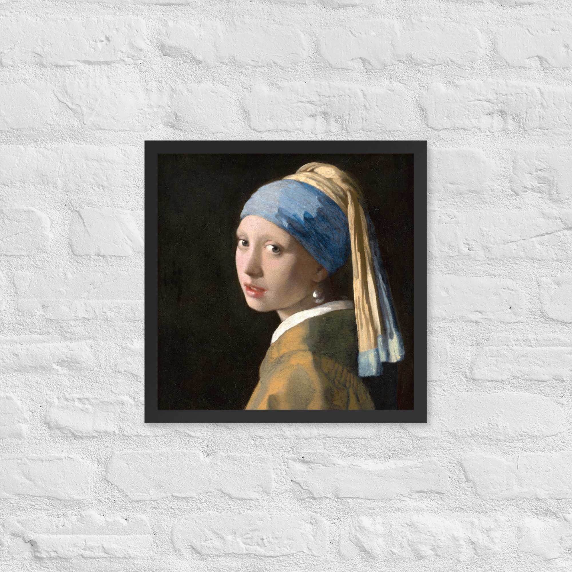 Johannes Vermeer’s Girl With a Pearl Earring (ca. 1665) - Etsy