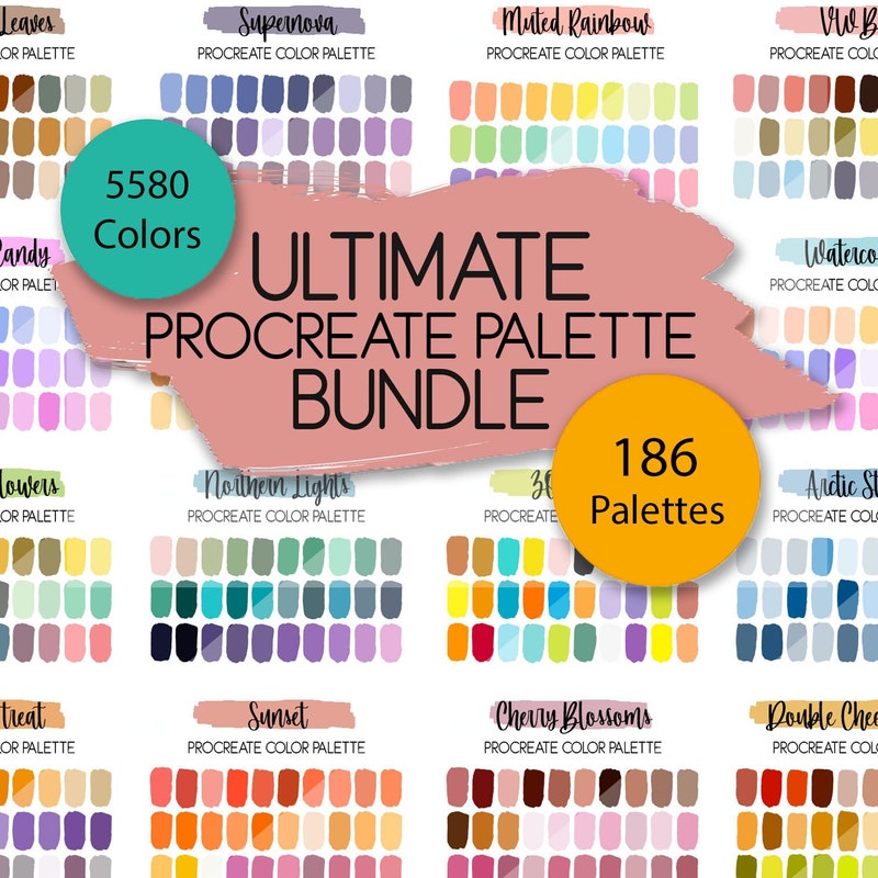 Color Palettes Goodnotes - Etsy