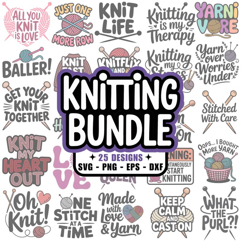 Knitting Tshirt Quotes - Etsy