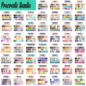 Ultimate Procreate MEGA Color Palette BUNDLE | PNG | 200 Palettes ...