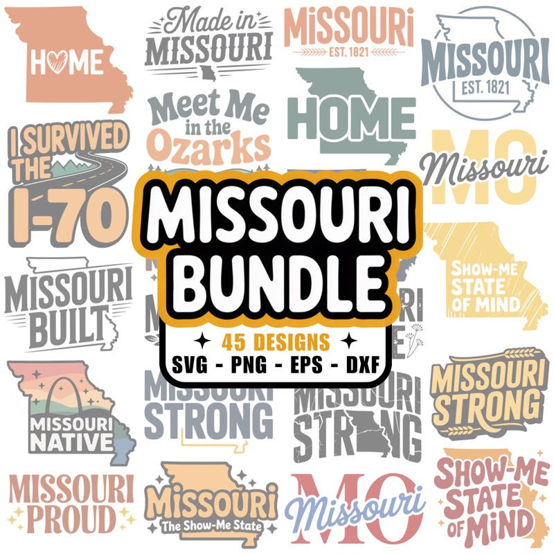 Show Me State - Etsy
