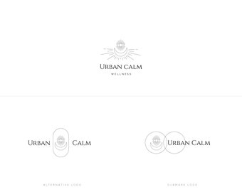 Instant Digital Download | Logo Kit Template | Premade Watermark Logo ...