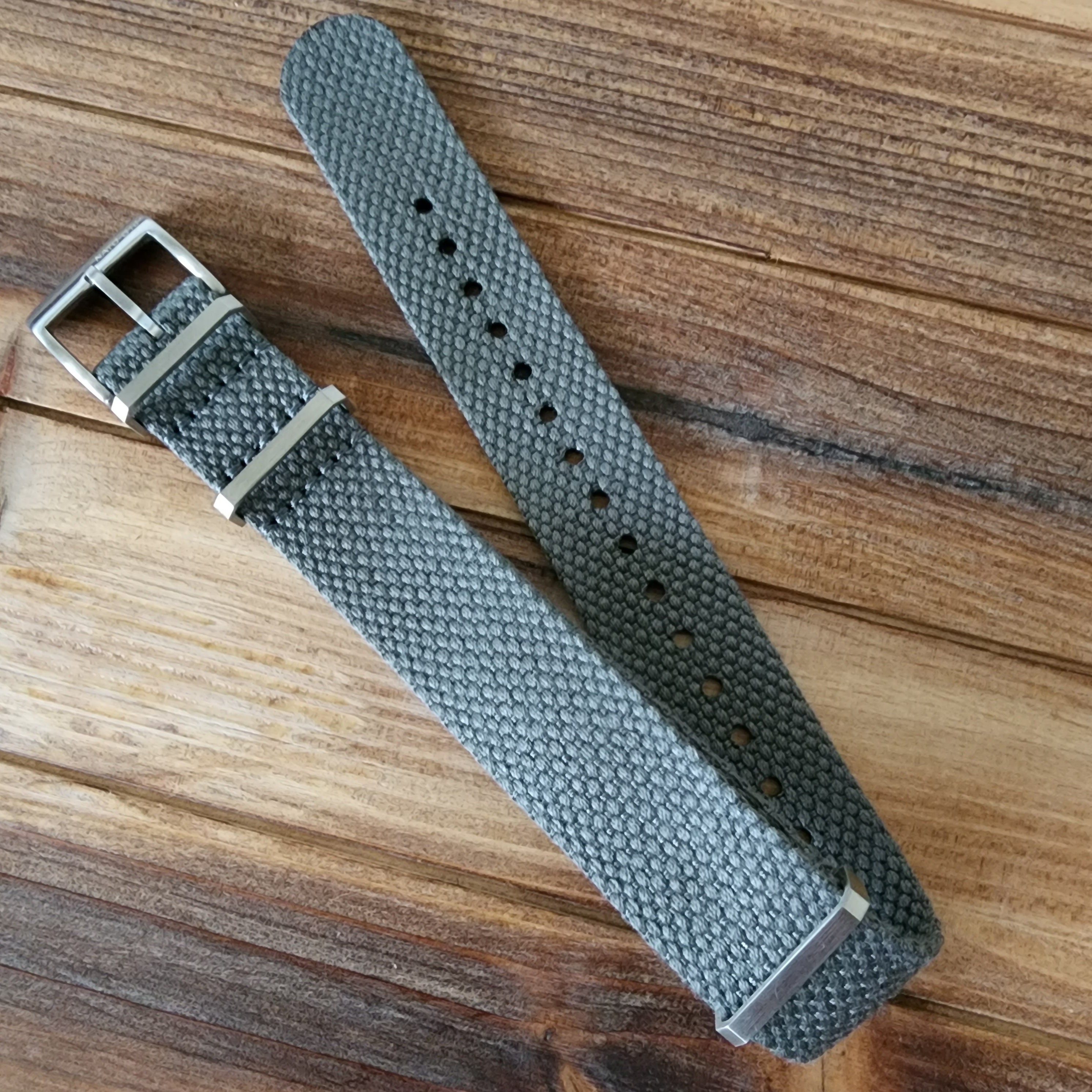 NATO® Milstrap HEMP Nylon Strap Cotton Handmade Eco Friendly Vegan ...