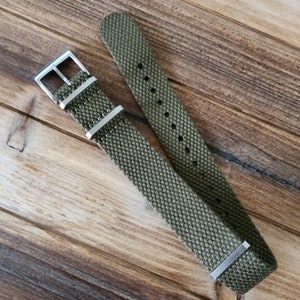 NATO® Milstrap HEMP Nylon Strap Cotton Handmade Eco Friendly Vegan ...