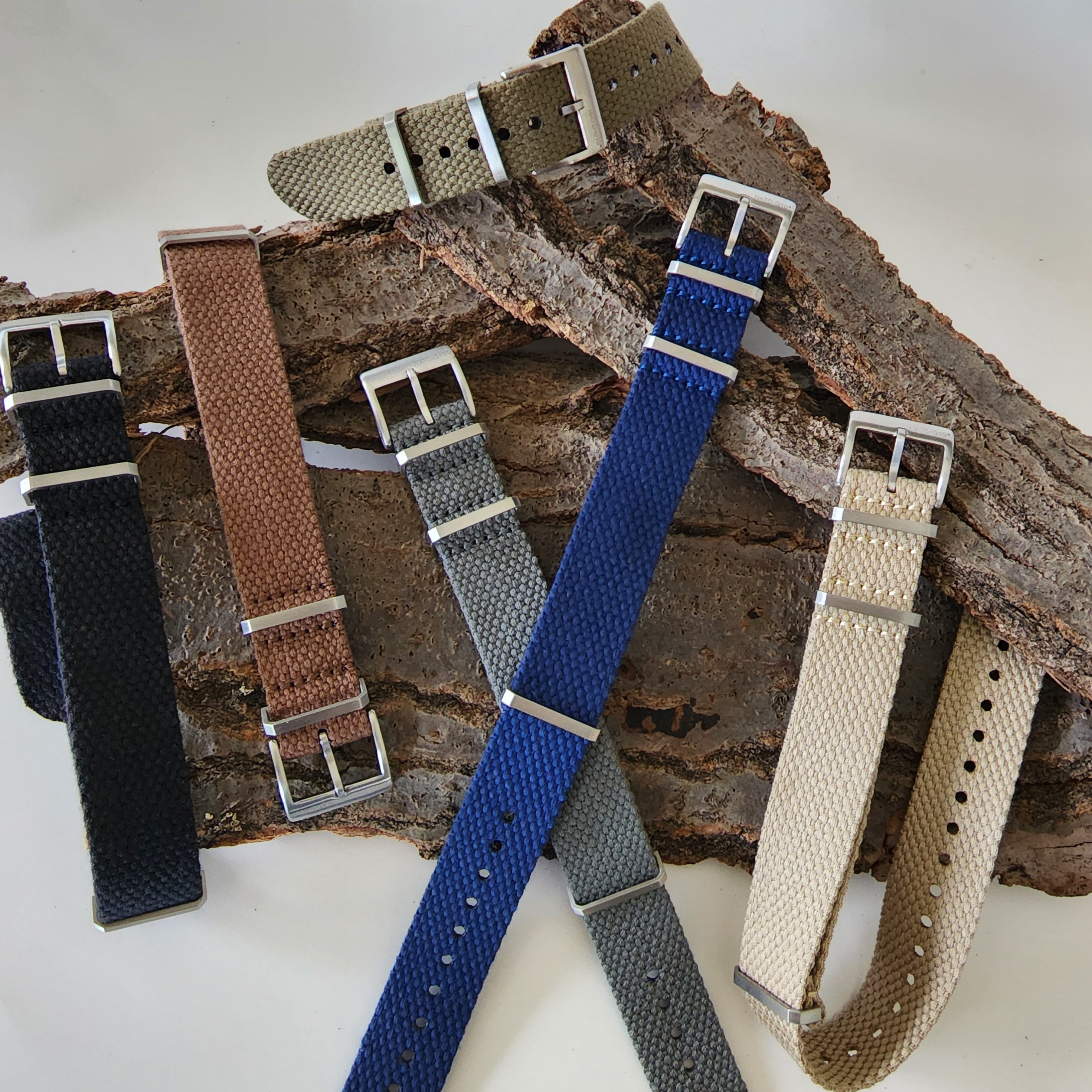 NATO® Milstrap HEMP Nylon Strap Cotton Handmade Eco Friendly Vegan ...