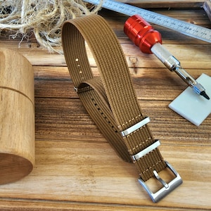 NATO G10® Ribbed Nylon Strap Military Summer Water Resistant Watch Band 18mm 20mm 22mm 24mm ...