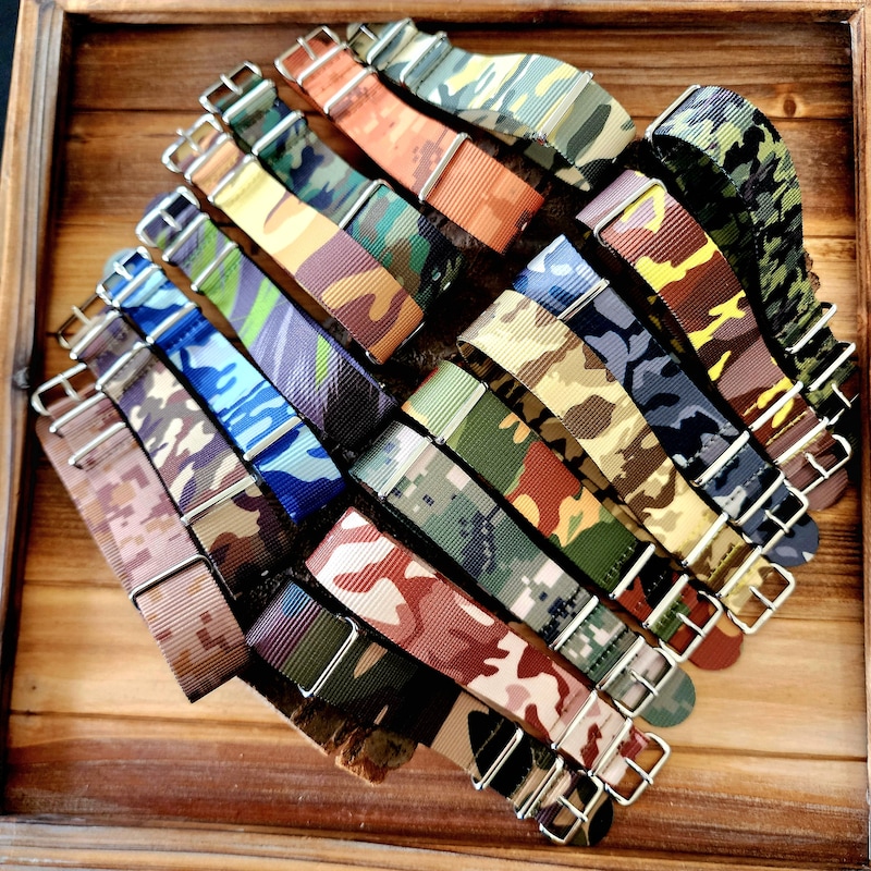 24mm Camo Straps - Etsy