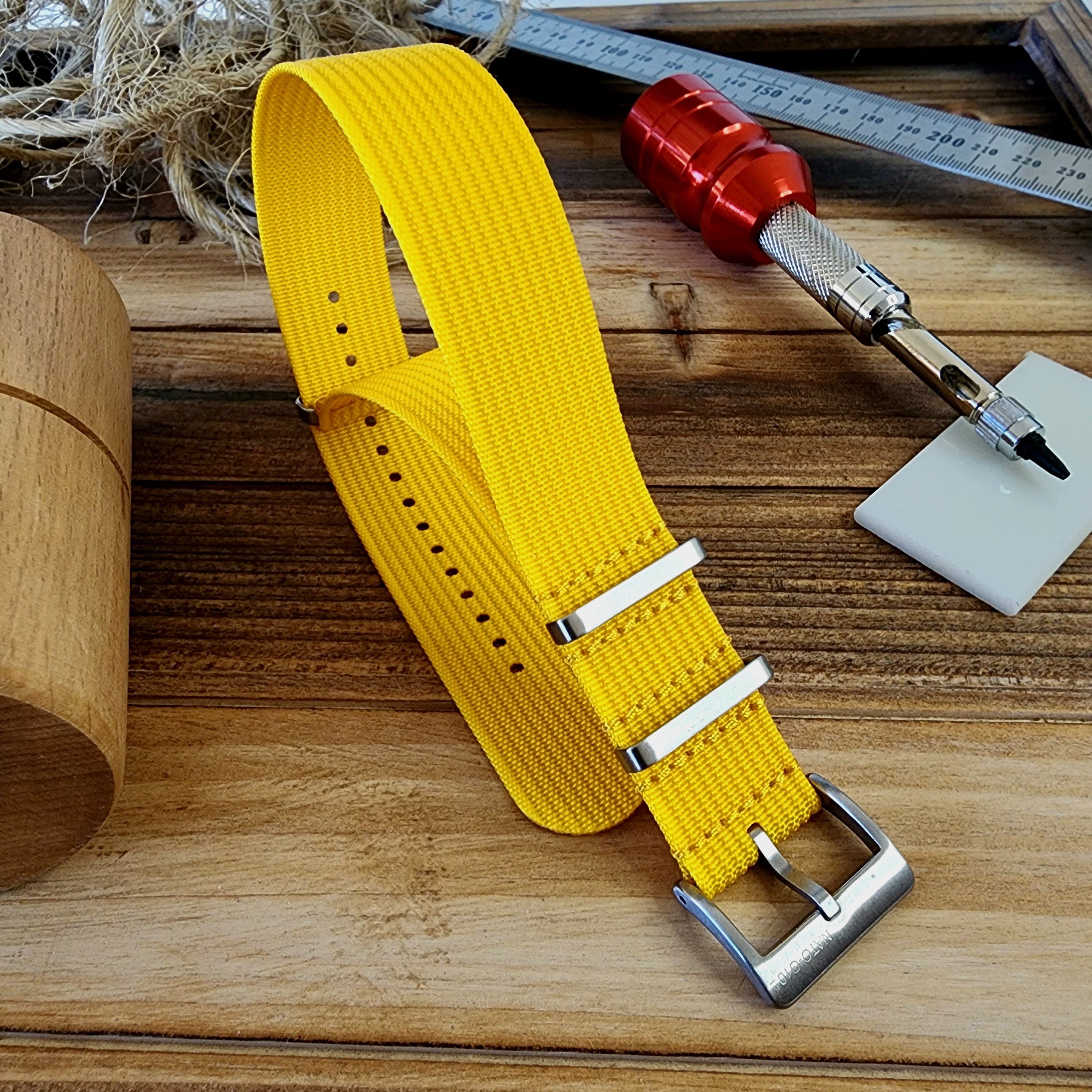 NATO G10® Ribbed Nylon Strap Military Summer Water Resistant Watch Band 18mm 20mm 22mm 24mm ...