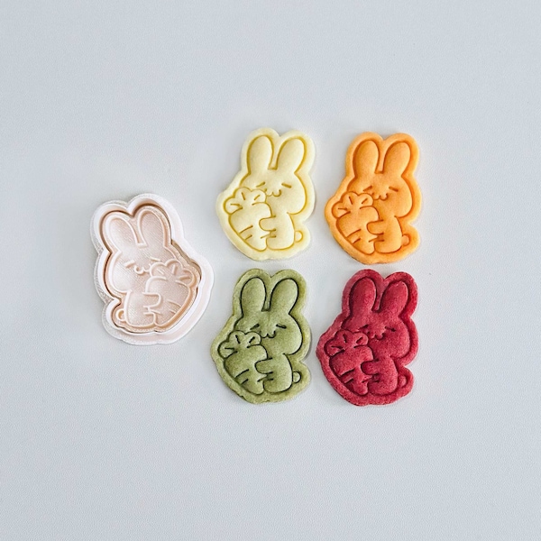 Easter Bunny Stamp - Etsy