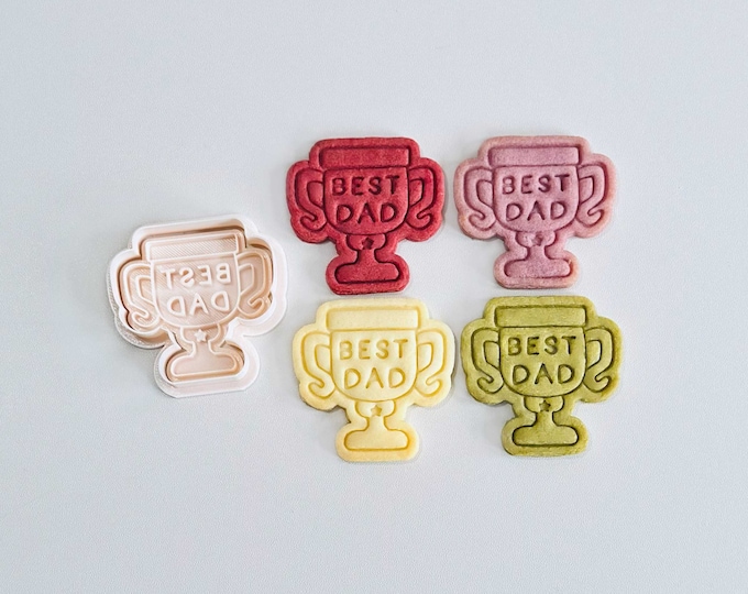 Best Dad Ever Father's Day 3D Printed Cookie Cutter. Best Dad Cookie ...
