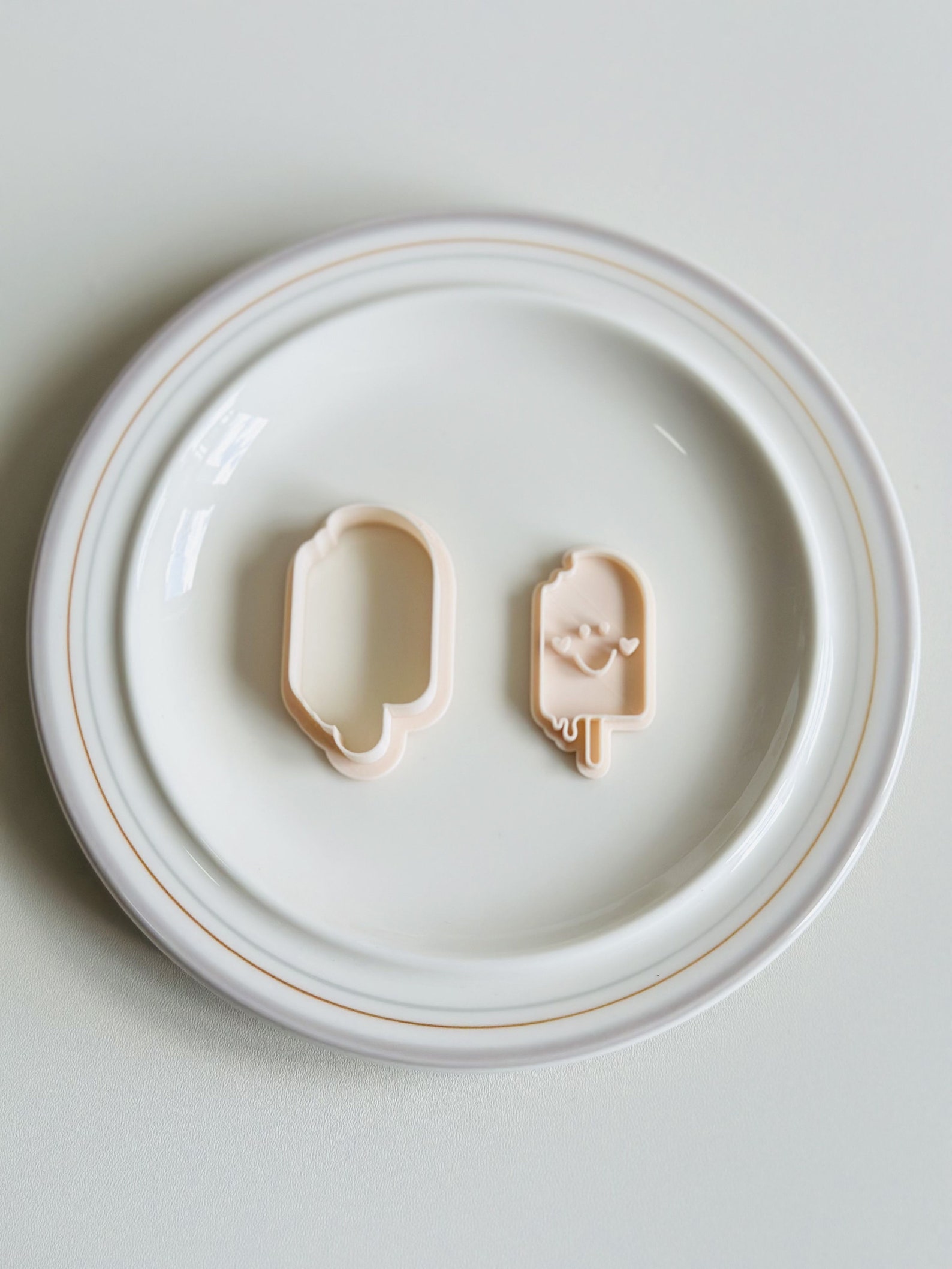 Popsicle Cookie Cutter | Love Heart Cheek Ice Cream Cookie Cutter Stamp ...