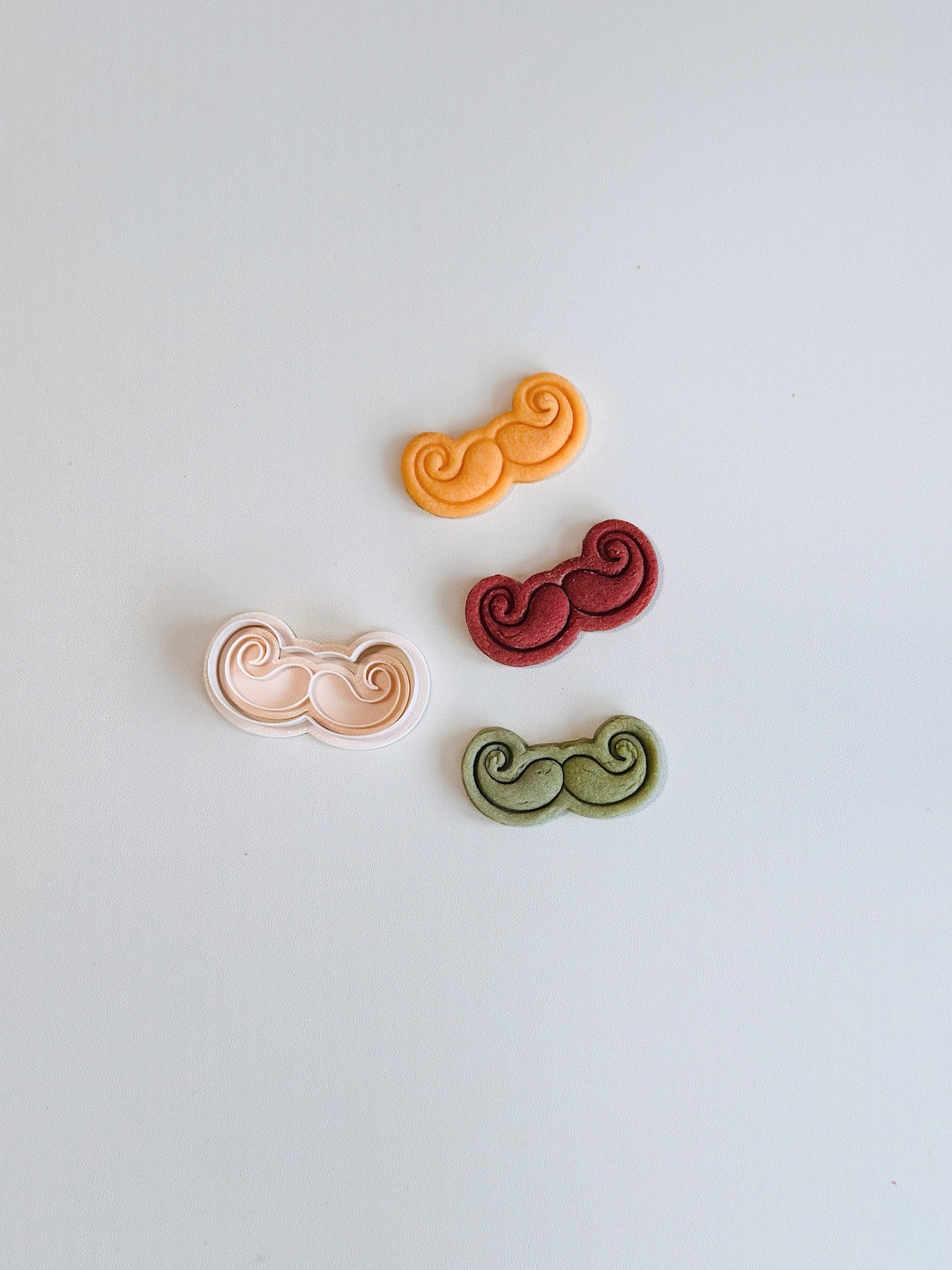 Mustache Cookie Cutter | Beard Cookie Cutter Stamp Set | Father's Day ...
