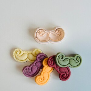 Mustache Cookie Cutter | Beard Cookie Cutter Stamp Set | Father's Day ...