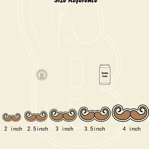 Mustache Cookie Cutter | Beard Cookie Cutter Stamp Set | Father's Day ...