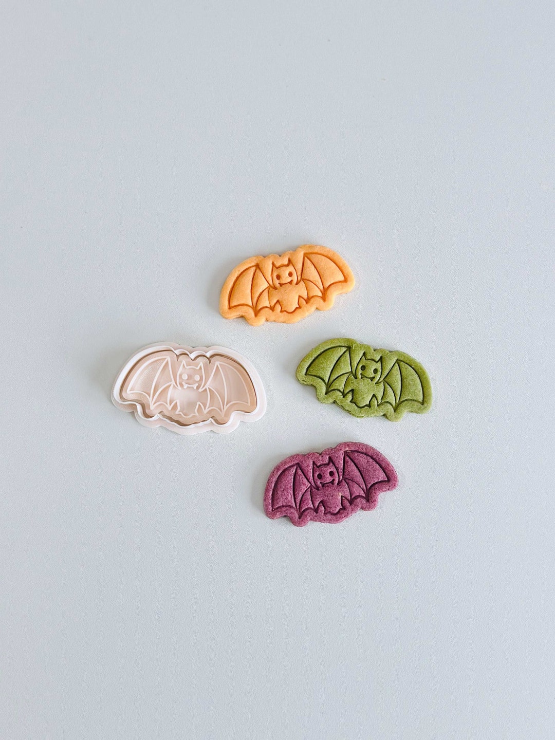 Bat Cookie Cutter | Halloween Bat Cookie Cutter Stamp Set | Animal ...