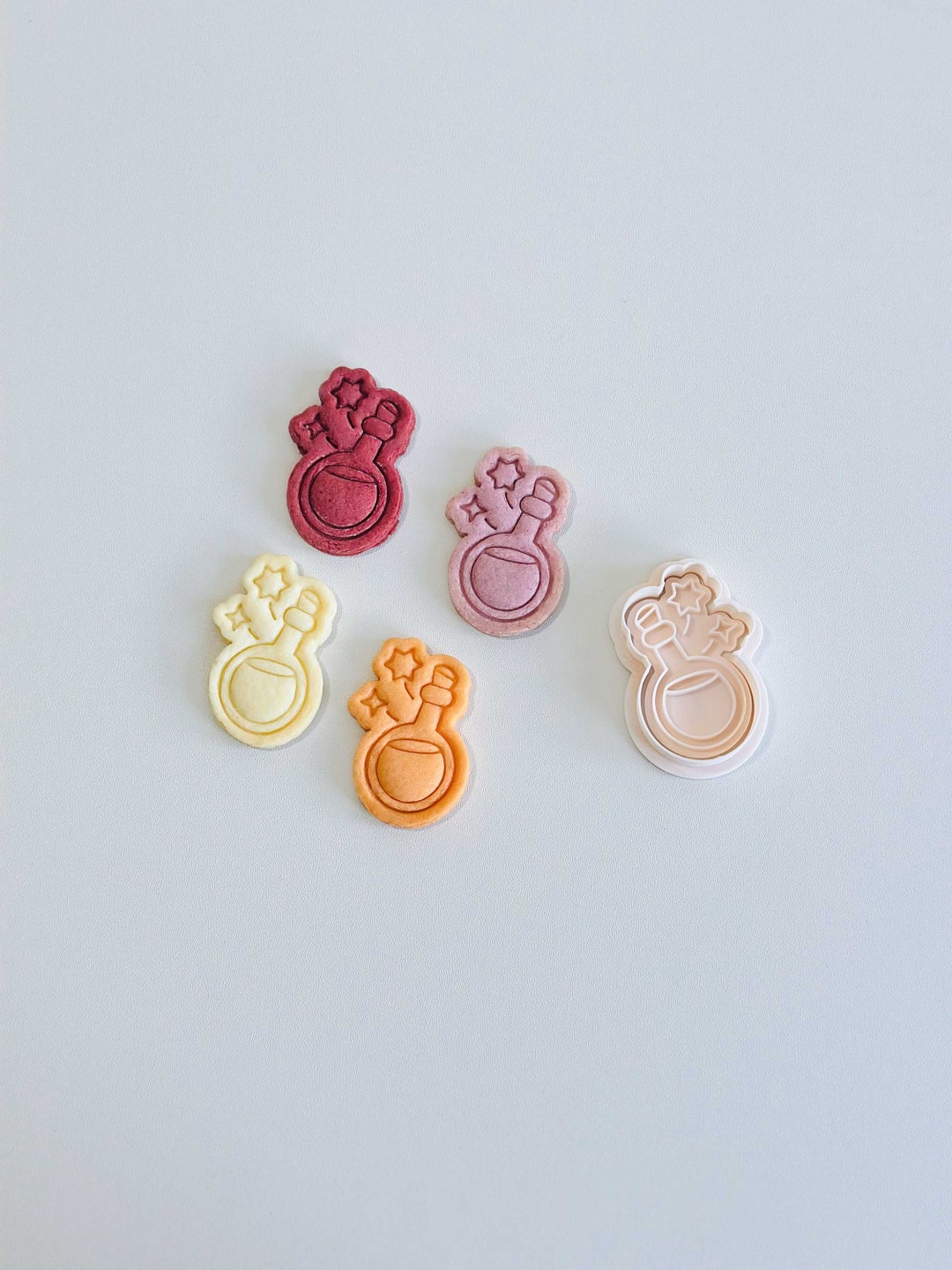 Magic Potion Cookie Cutter | Halloween Potion Cookie Cutter Stamp Set ...