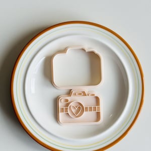 Camera Cookie Cutter | Groovy Cookie Cutter Stamp Set | Love Heart ...