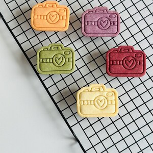 Camera Cookie Cutter | Groovy Cookie Cutter Stamp Set | Love Heart ...