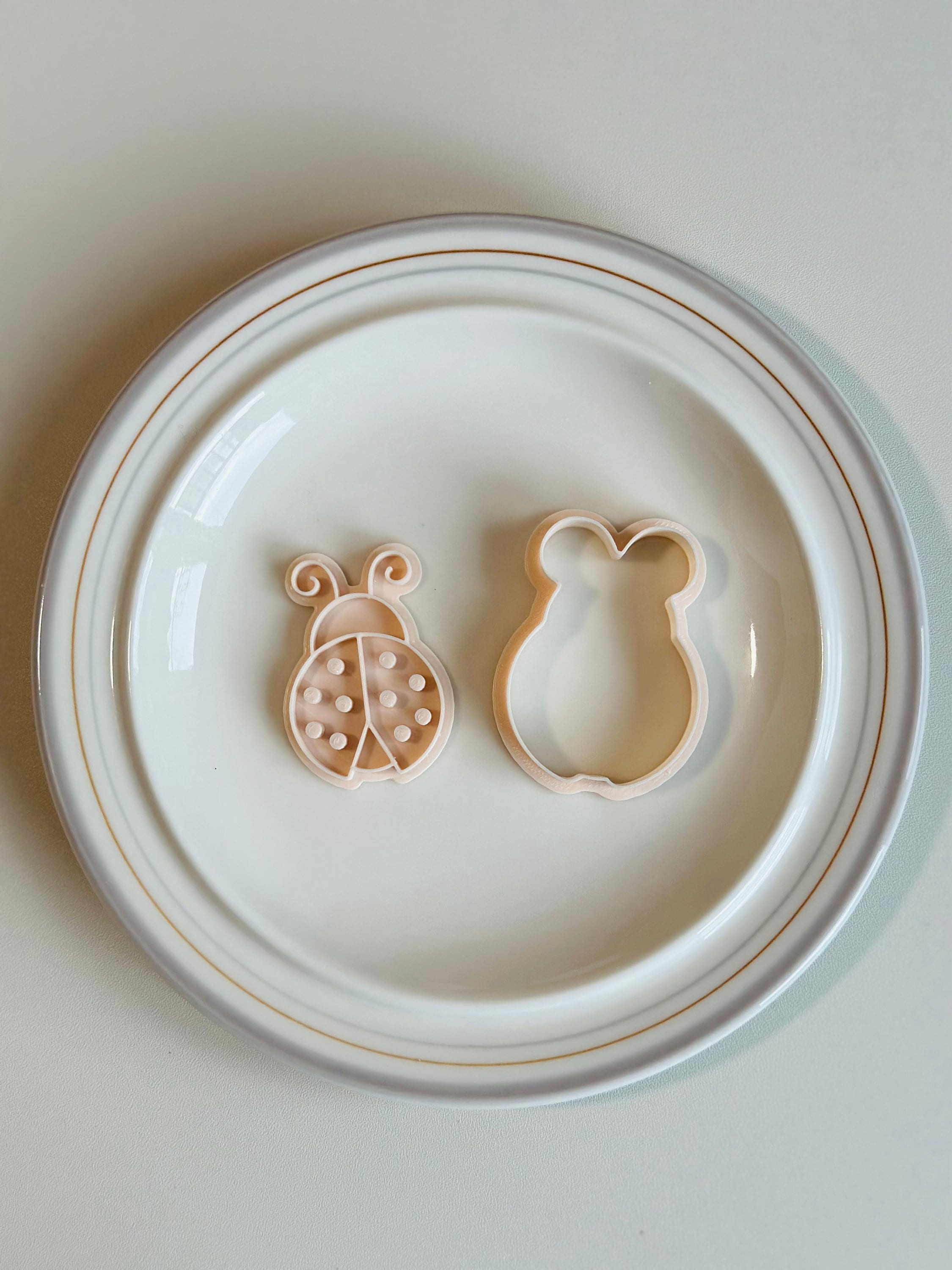 Ladybug Cookie Cutter | Spring Lady Bug Cookie Cutter Stamp Set ...