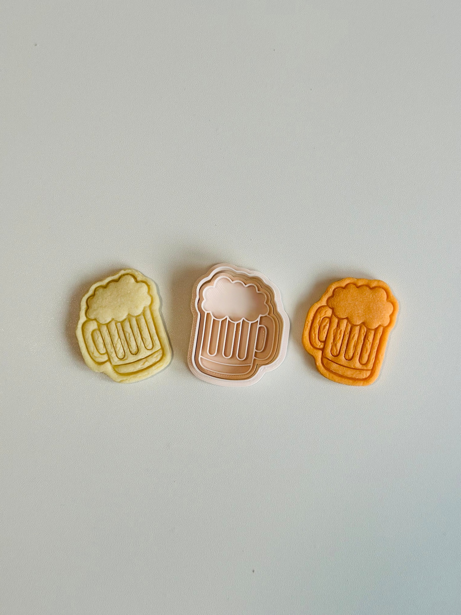 Beer Cookie Cutter Beer Mug Cookie Cutter Stamp Set Creative Shapes ...