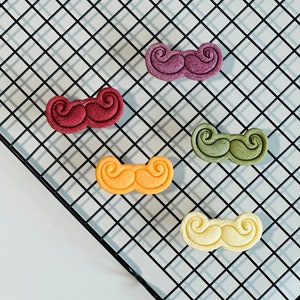 Mustache Cookie Cutter | Beard Cookie Cutter Stamp Set | Father's Day ...