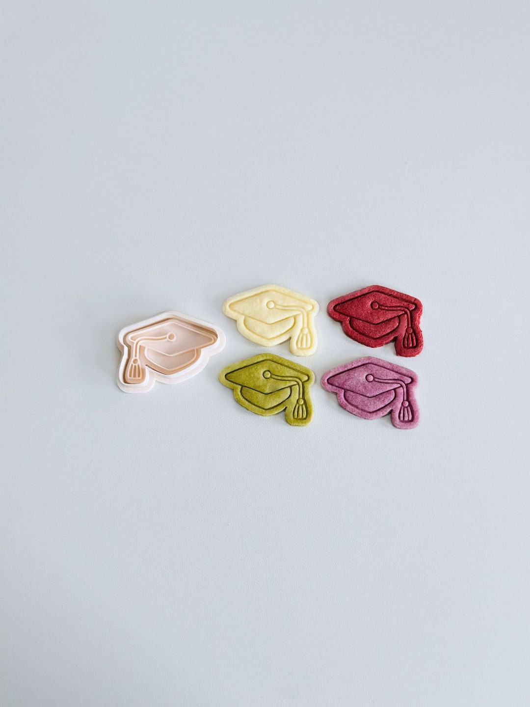 Graduation Cap Cookie Cutter | Grad Hat Cookie Cutter Stamp Set ...