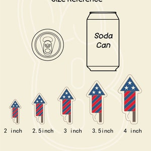 Firecracker Cookie Cutter | 4th of July Cookie Cutter Stamp Set ...