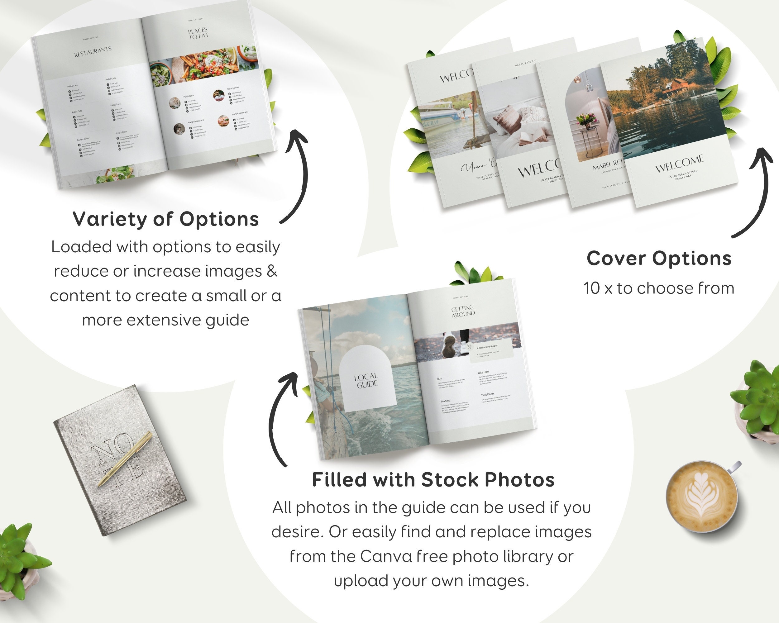 Airbnb Welcome Book Template Lake House, Mountain, Cabin, Guest Manual ...