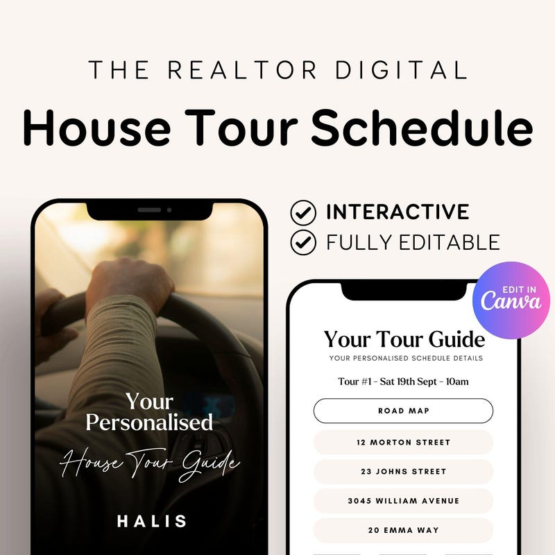 House Showing Tour - Etsy