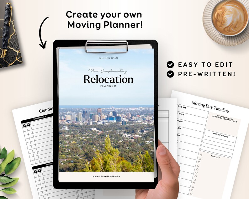 Real Estate Relocation Planner Guide for Realtors Relocation Guide ...