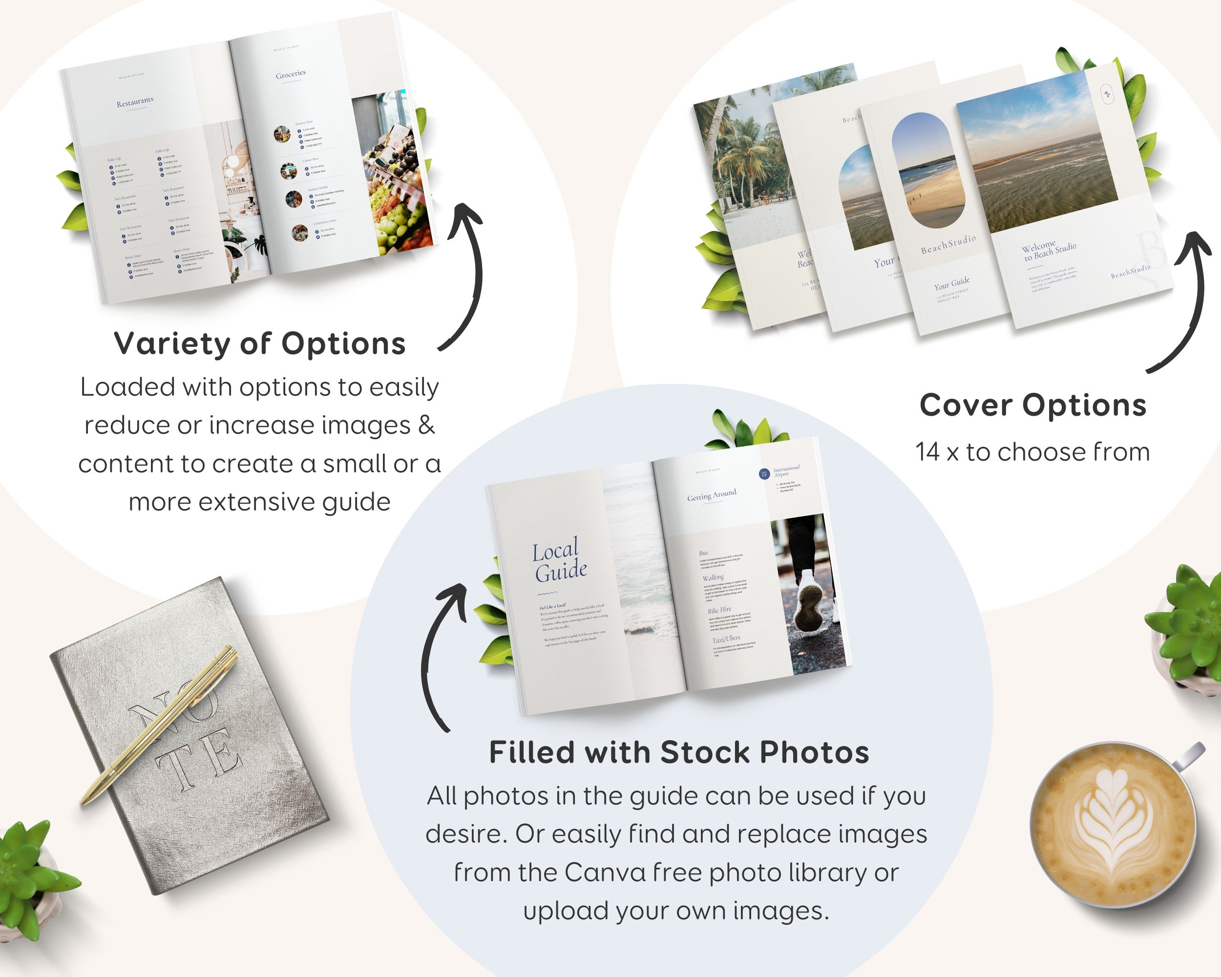 Airbnb Beach House Welcome Guide Book Template for Lake House, Cabin ...