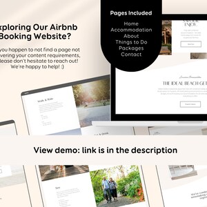 Airbnb Booking Website Template Premium Wix Theme, Vacation Rental ...