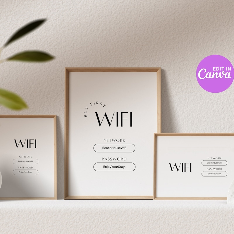 Wifi Sign - Etsy UK