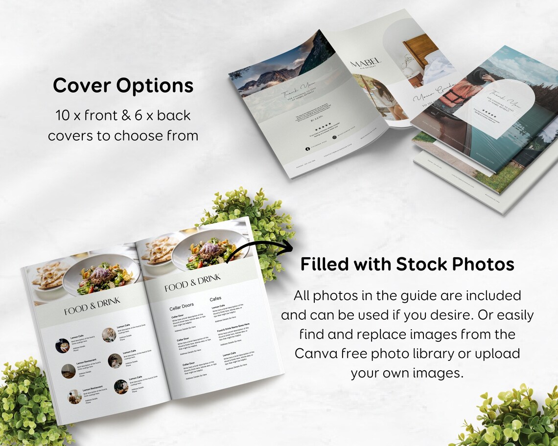Airbnb Welcome Book Template Lake House, Mountain, Cabin Guest Manual ...