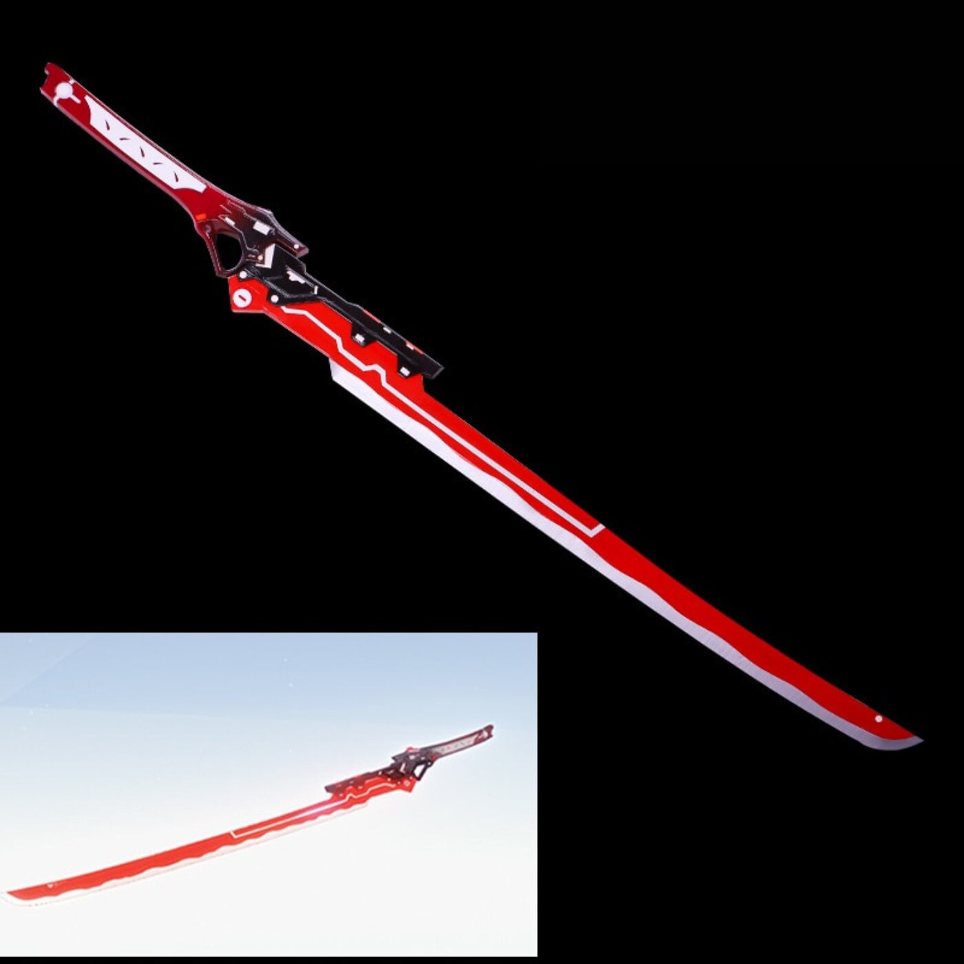 Punishing Lucia Sakura Sword 1:1 Cosplay Prop Perfect for - Etsy