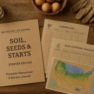 The Rooted Life Journal – Starter Edition | Printable Homestead ...