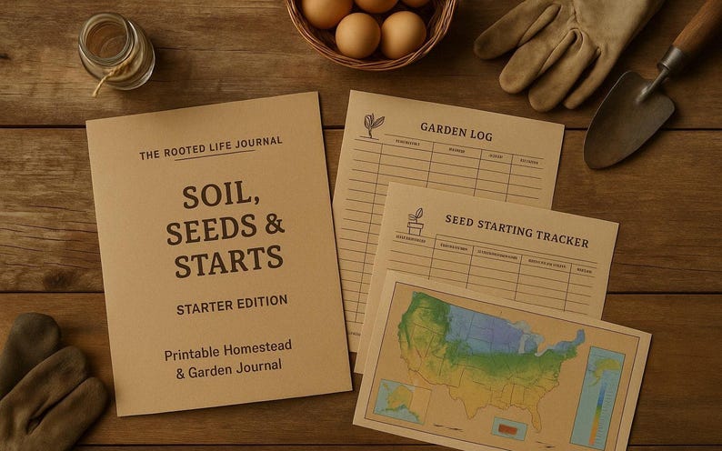 The Rooted Life Journal – Starter Edition | Printable Homestead ...