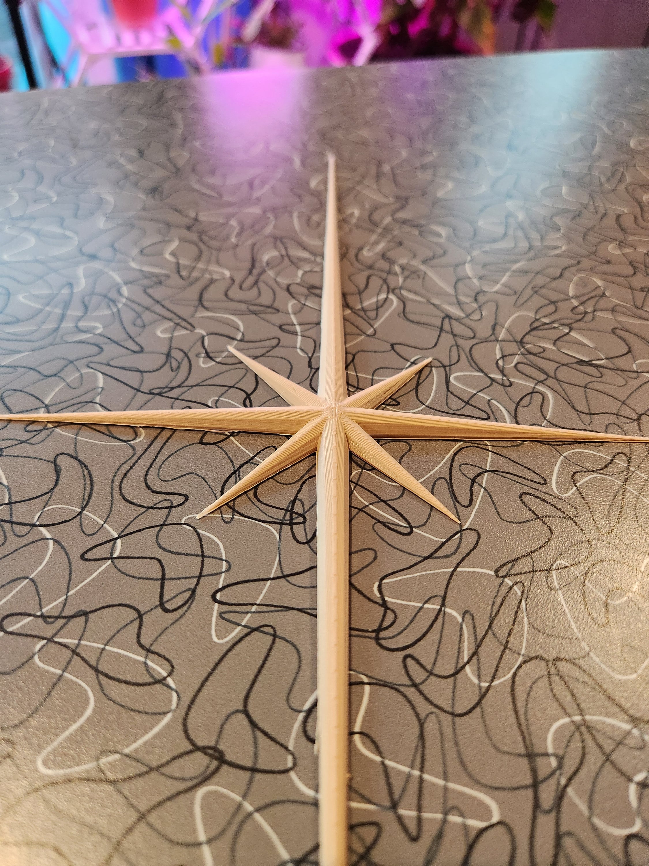 MCM Starburst Star Mid Century Modern .STL File for 3D Printing - Etsy