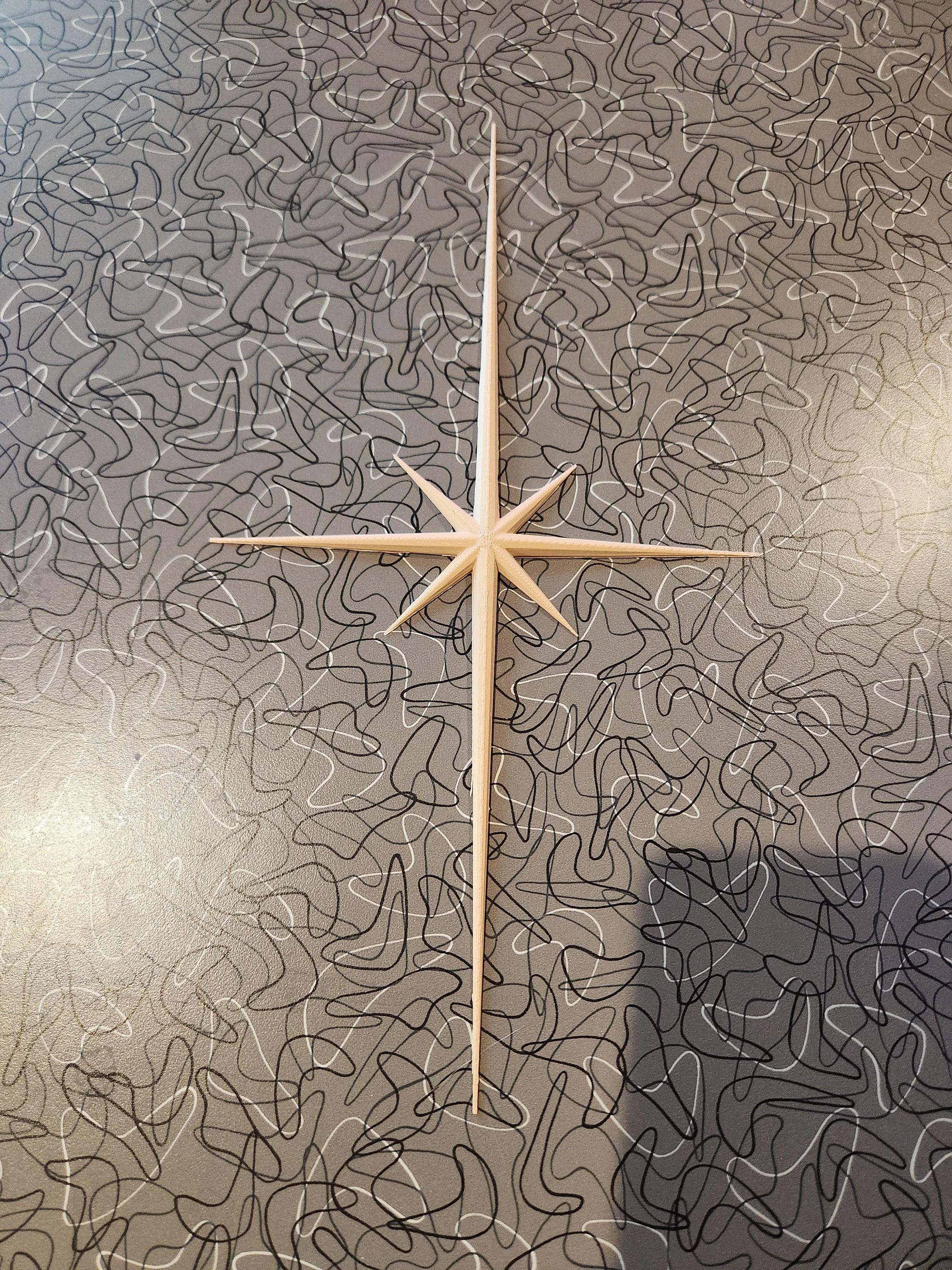 MCM Starburst Star Mid Century Modern .STL File for 3D Printing - Etsy