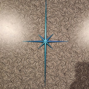 MCM Starburst Star Mid Century Modern .STL File for 3D Printing - Etsy