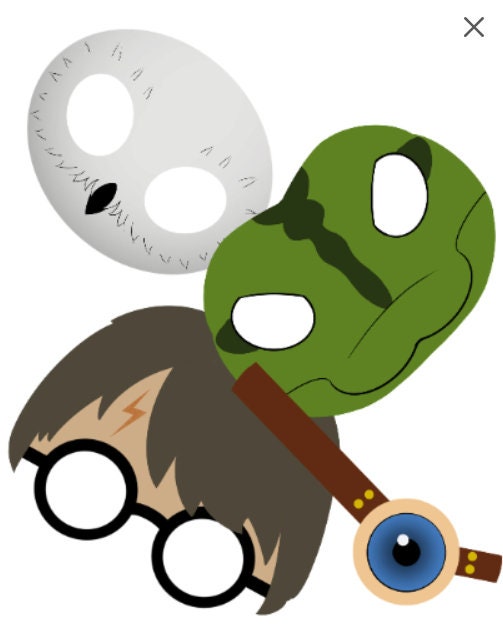 Wizard Photo Booth Props 17 Pages Instant Download - Etsy