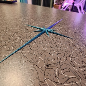 MCM Starburst Star Mid Century Modern .STL File for 3D Printing - Etsy